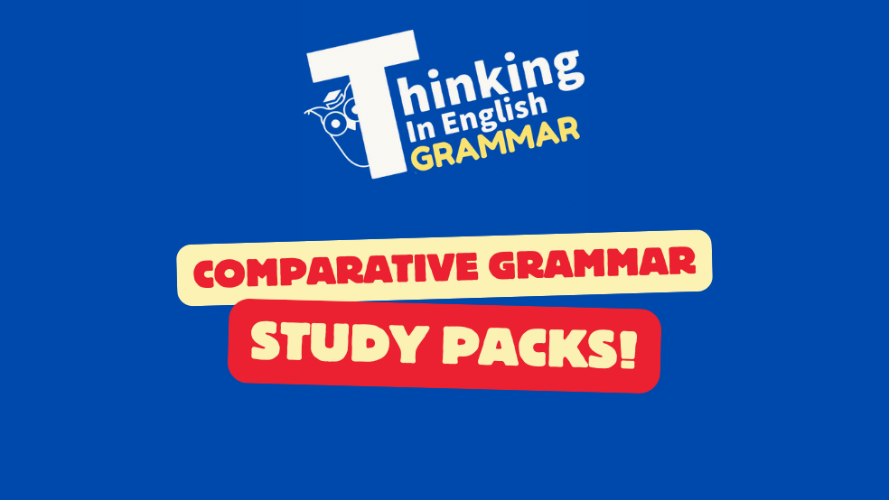 Comparative and Superlative Grammar – Thinking in English Study Pack ...